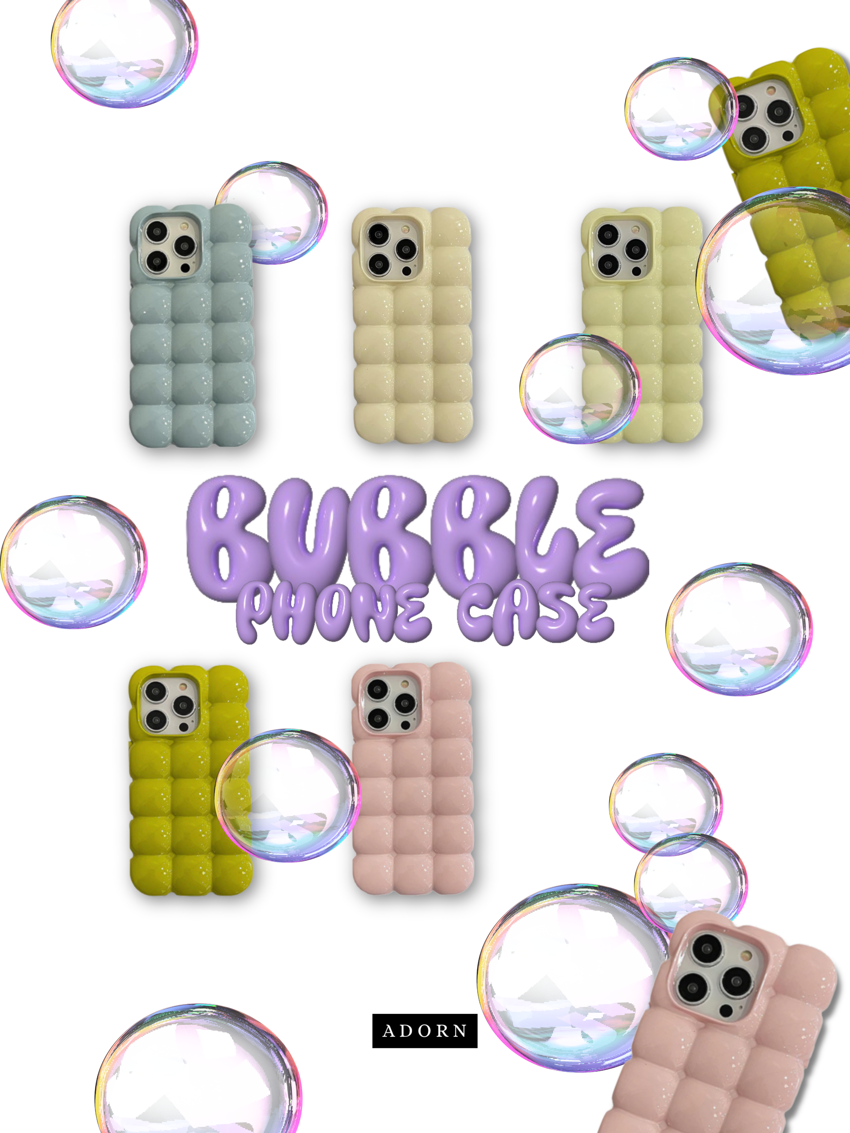 Bubble Case – ADORN Phone Accessories
